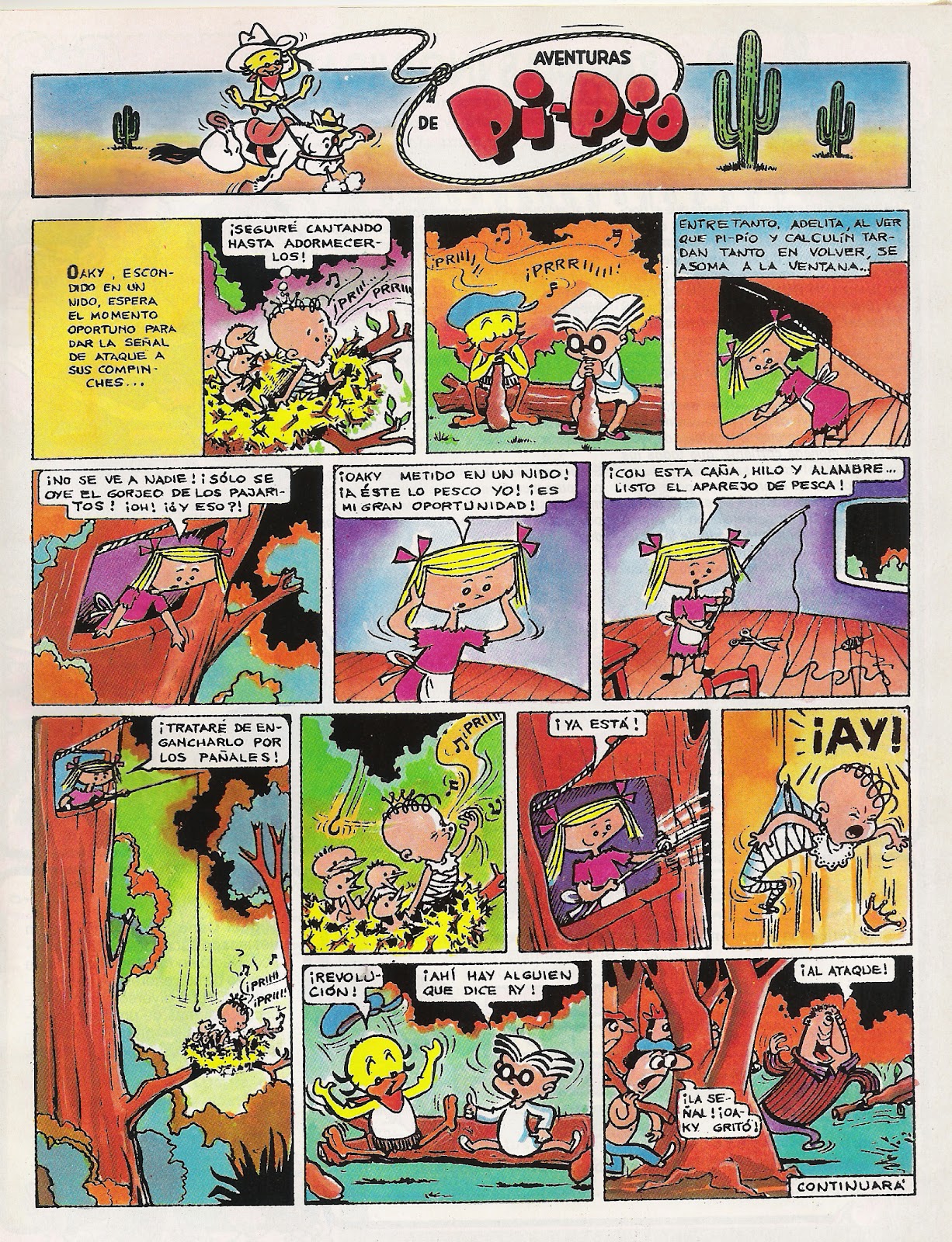 EL SOMBRERITUS DOS: Pi-Pío en Billiken y Anteojito